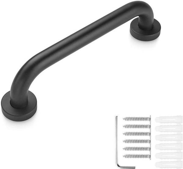 MTR Black Grab Bar _ 12 inch Shower Grab Bar - Price History