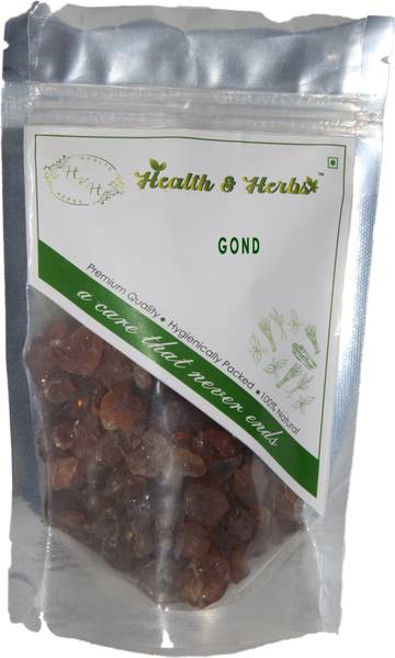 HEALTH & HERBS Gond Babool - Gond Kikar - Acacia Gum-Babul Gond 100 ...