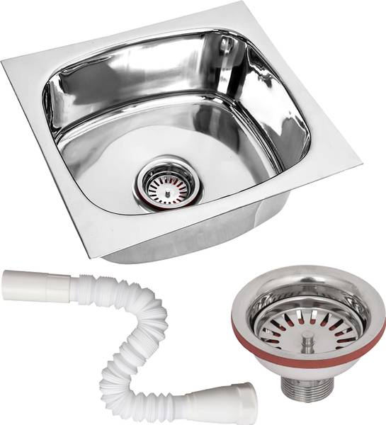 RENVOX Kitchen Sink 18X16X9 Inches Glossy Finish Stainless Steel Sink ... RENVOX Kitchen Sink 18X16X9 Inches Glossy Finish Stainless Steel Sink ...