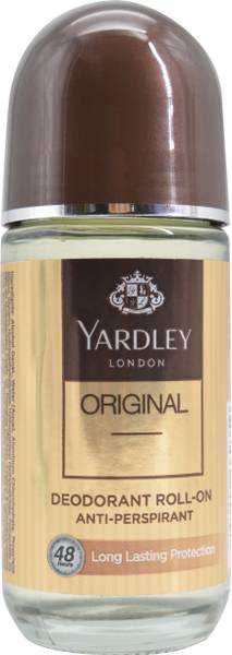 Yardley London Original Anti-Perspirant Deodorant Roll-On - 50ml ...