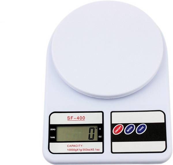RTB sf 400 Electronic Digital 1Gram-10 Kg Weight Scale Kitchen Weight ...