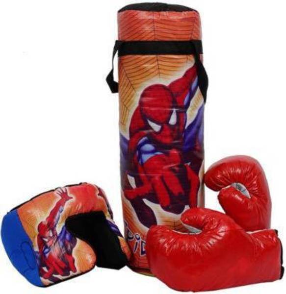 KRISHN COLLECTION SPIDER MAN Children Kids Boxing Set Kit Boxing Kit ...
