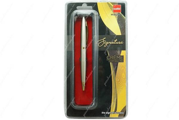 Cello Signature Creme ivory Ball Pen - Price History