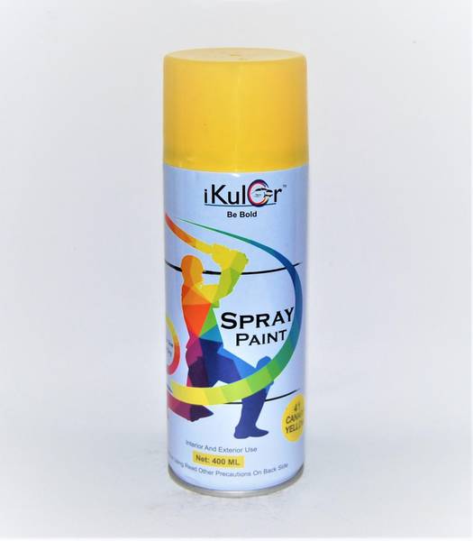 iKulor iKulor Multipurpose Normal Aerosol Spray Paint - Canary Yellow ...