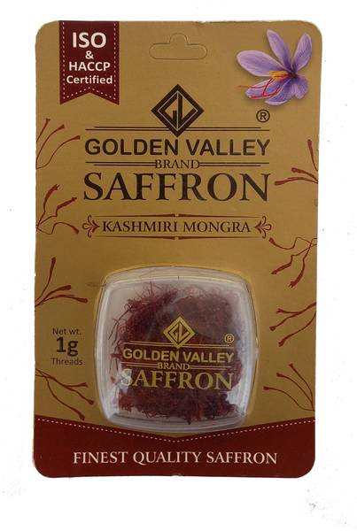 GOLDEN VALLEY Saffron 10Grams 100% Pure Premium Original Kashmiri ...