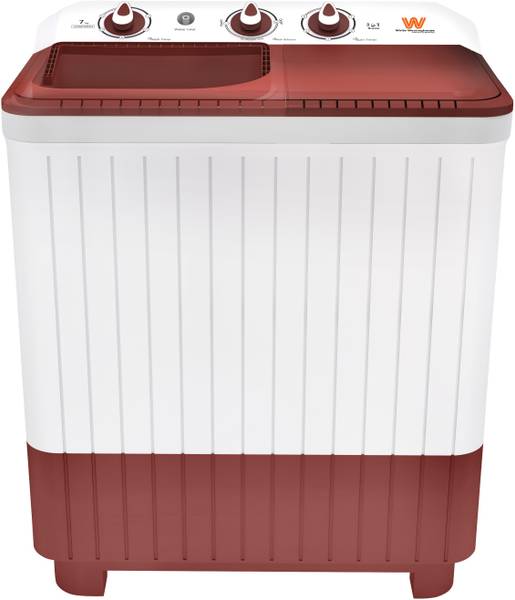 White Westinghouse (Trademark by Electrolux) 7 kg Semi Automatic Top ...