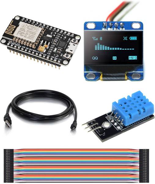 Ds Robotics Esp8266 Starter Kit Esp8266 Weather Station Kit For Iot Arduino Ide With Esp8266 Esp