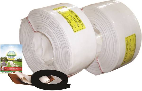 VK Sarvottam HDPE Laminated Woven Lapeta Pipe (A+B = 60 Meter) - 3 Inch ...