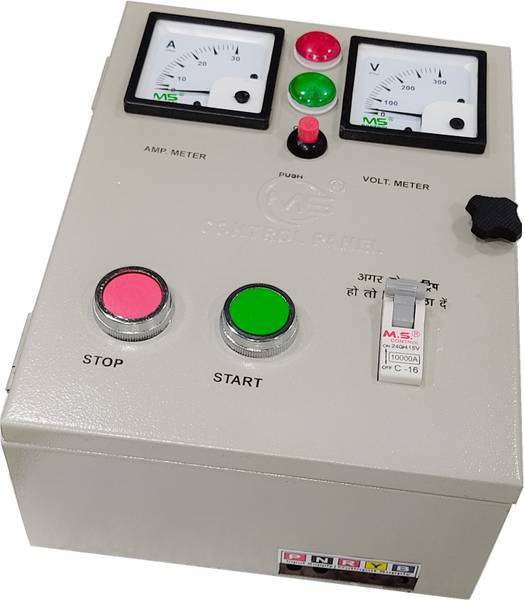 M S control 1.5 HP Single phase water pump panel /Submersible Water ...