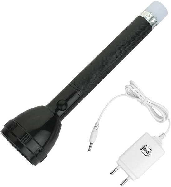 JY-SUPER Torch 2W with Micro Halogeno Runtime : 4hrs RECHARGEABLE ...