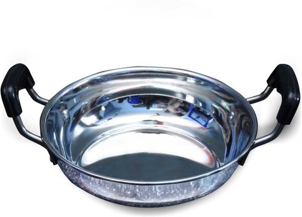 subaa Subaa Induction Bottom Kadai Kadhai Stainless Steel Deep Karahi ...