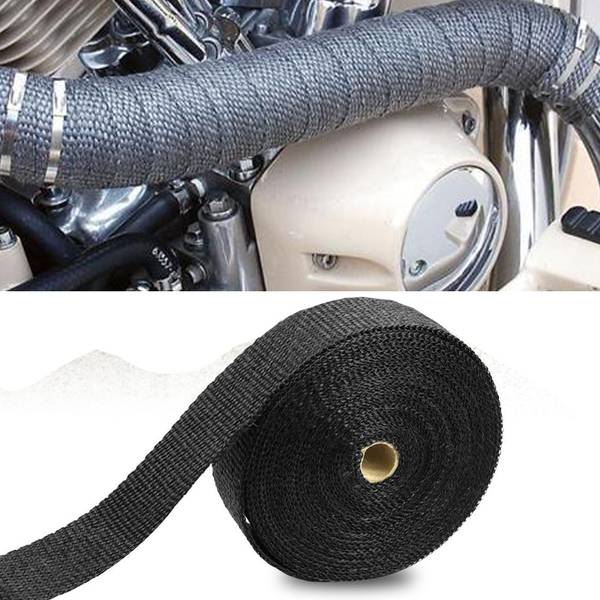 globe BIKE SILENCER WRAP ROYAL ENFIELD HEAT SHIELD UNIVERSAL FOR BIKE ...