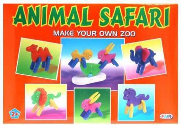 SR Toys Animal Safari Make Your Own Zoo Blocks (Multi-color) - Price ...
