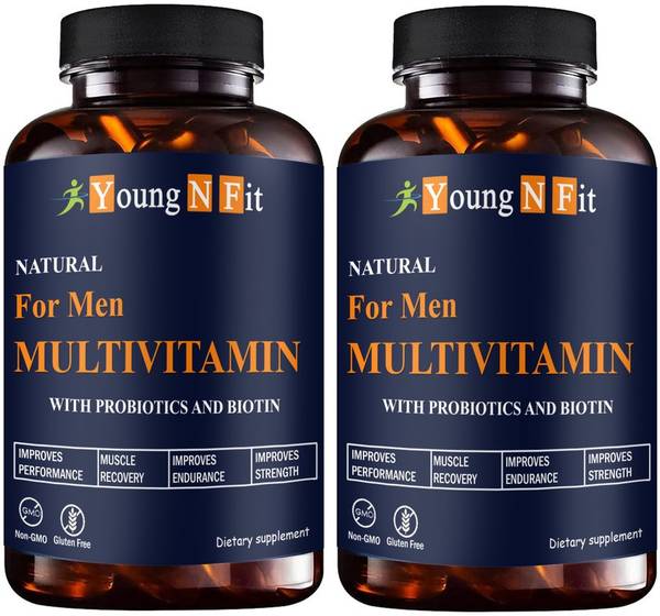 Young N Fit Nutrition Multivitamin For Men, Multivitamin Women ...