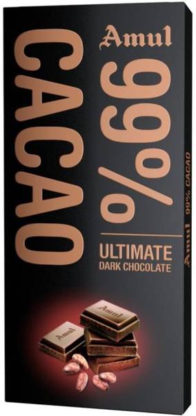 Amul 99% COCOA Bars - Price History
