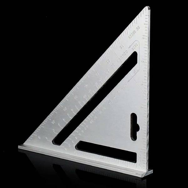 Nirency Double Side measurement Carpentry Speed Square | Triangle ...