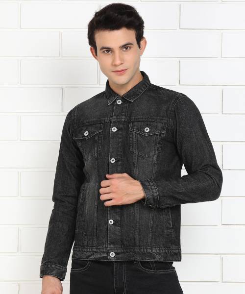 PROVOGUE Full Sleeve Washed Men Denim Jacket - Price History