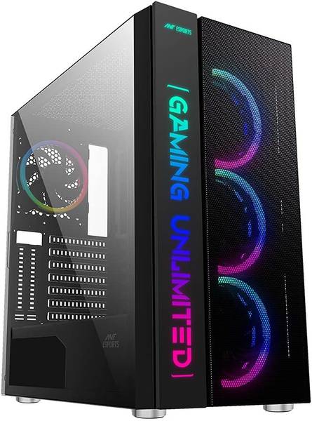Ant Esports ICE-511 MAX Mid Tower Mesh Computer Case I Gaming Cabinet ...