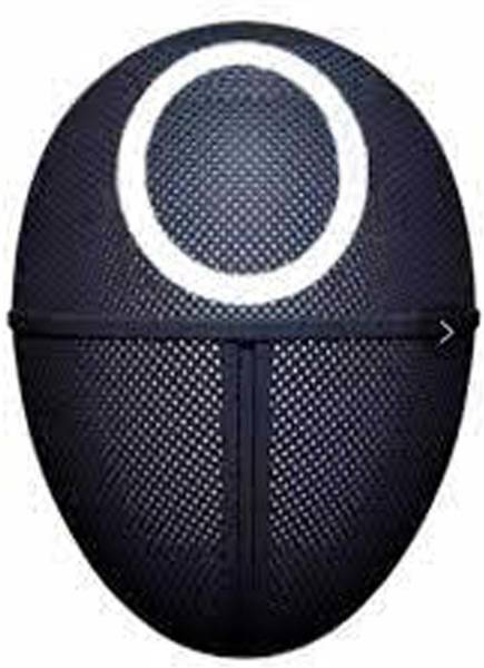 PMW Squid Game Cosplay - Mask - Masked Man Squid Game Mask - Circle ...