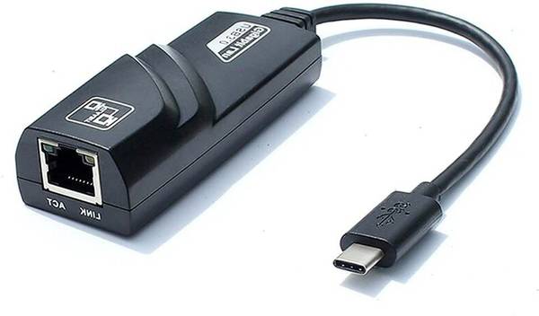 microware Type C to LAN, Thunderbolt 3/USB 3.0 Type-C Gigabit Ethernet ...