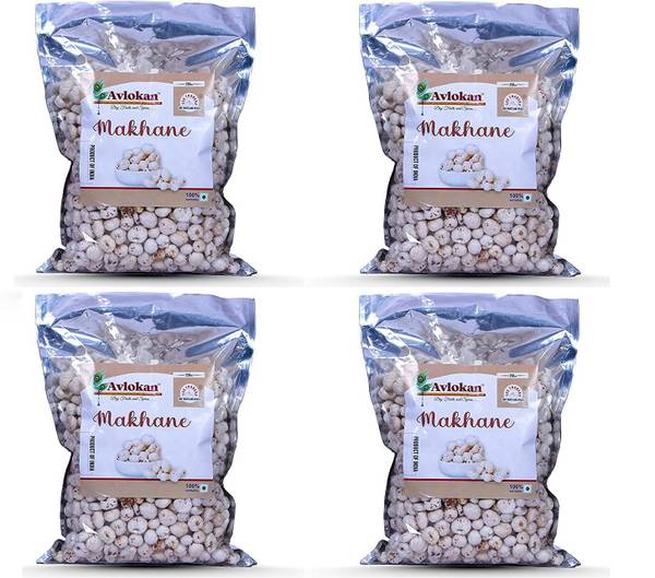 Avlokan Fox Nuts (Phool Makhana) | Hygienically Packed | Detoxifying ...