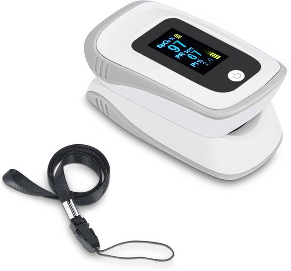 Dr. Odin Pulse Oximeter Fingertip +PI TY-01, with Pulse Sound Display ...