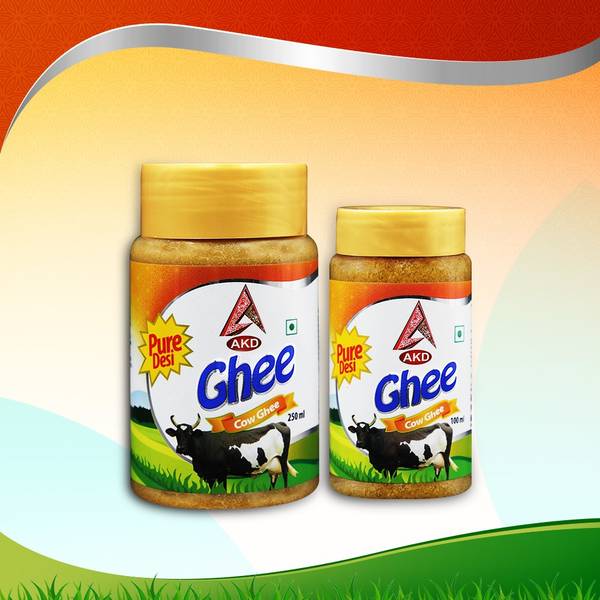 AKD Pure Desi Cow Ghee Ghee 350 g Plastic Bottle - Price History