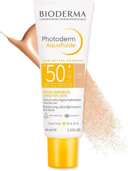 Bioderma Sunscreen - SPF 50+ PA+++ Photoderm Aquafluide SPF 50+ Claire ...