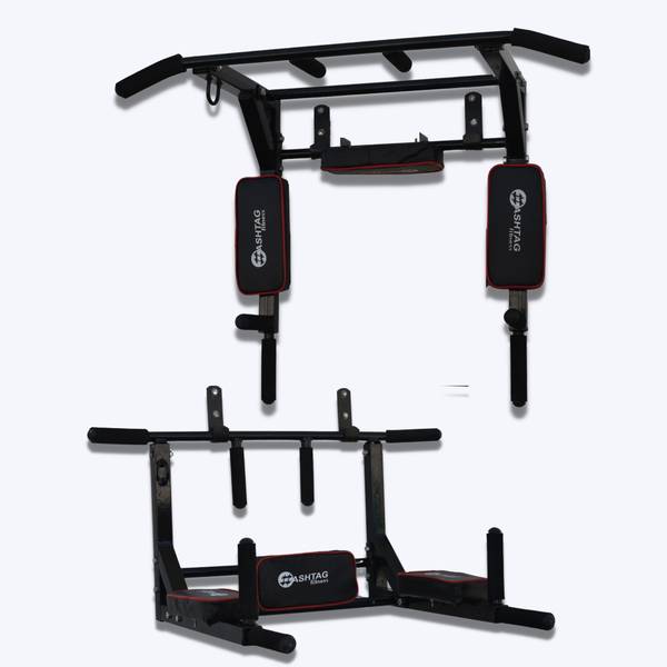 HASHTAG FITNESS multifunctioal pull up bar for home stand Pull-up Bar ...