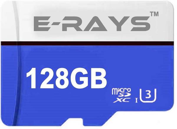E-Rays Blue 128 GB MicroSD Card Class 10 10 MB/s Memory Card - Price ...