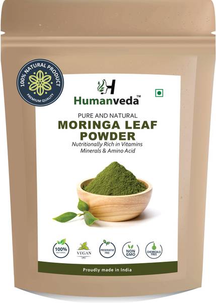 Humanveda Organic Powder - Moringa Oleifera -Moringa for Immunity ...