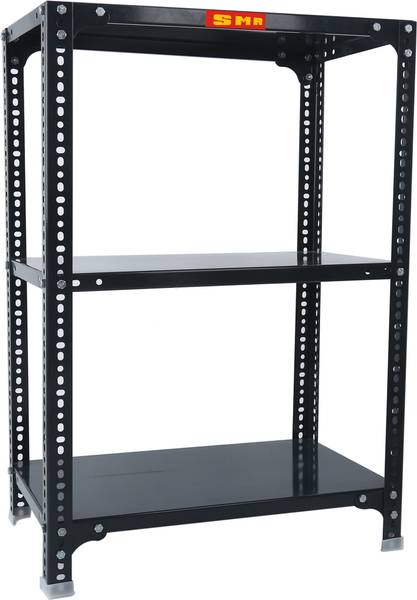 smr Prime CRC Sheet 24 Gauge Slotted Angle Rack 3 Shelf 30x30x15 In, 16 ...