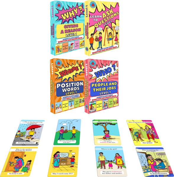 Brainy Bug Resources 120 flashcards, Who?, Why?, Where? and learn to ...