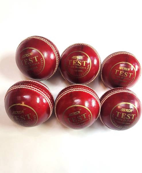 ASASA TEST CRICKET BALL PACK OF 4 Cricket Leather Ball - Price History