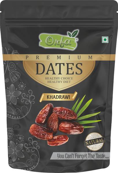 ORFA Khadrawi Dates (Khajoor/Khajur) | All Natural | No Added Sugar Dry ...