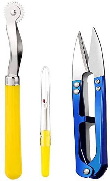 Shree Shyam Sewing Machine Tools (1- Tracing Wheel, 1- Thread Cutter, 1 ...