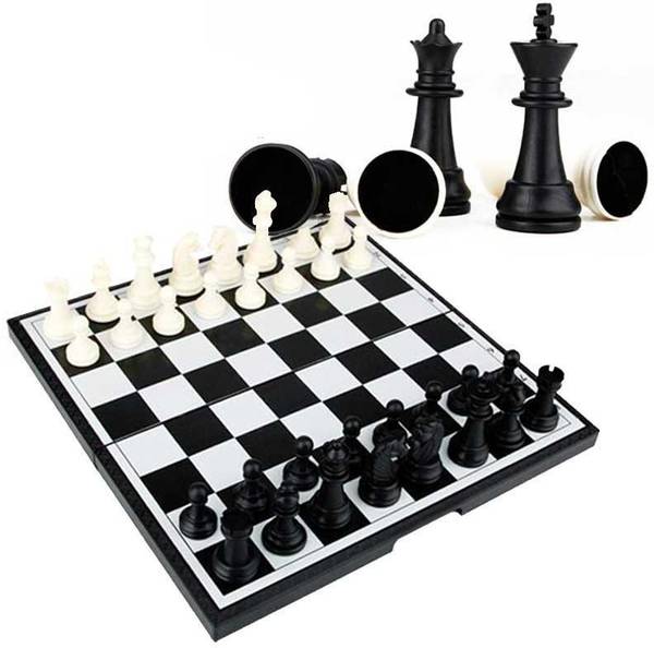 HHS SPORTS Magnetic Chess Board with Solid Magnetic Chessmen Set 35.5 ...