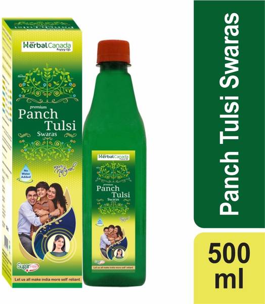 Herbal Canada Panch Tulsi Ras | 500ML | Helps for Boost Immunity ...