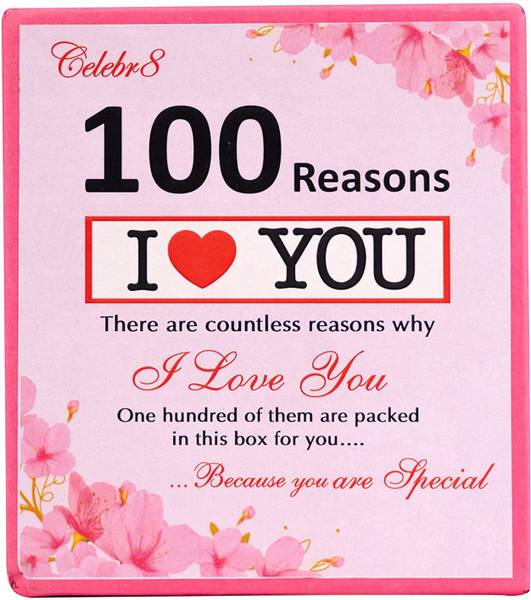 100 Reasons Why I Love You Box