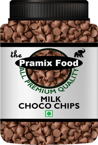 Pramix Milk Chocolate Chips, Choco Chips For Baking (Milk Choco Chips ...