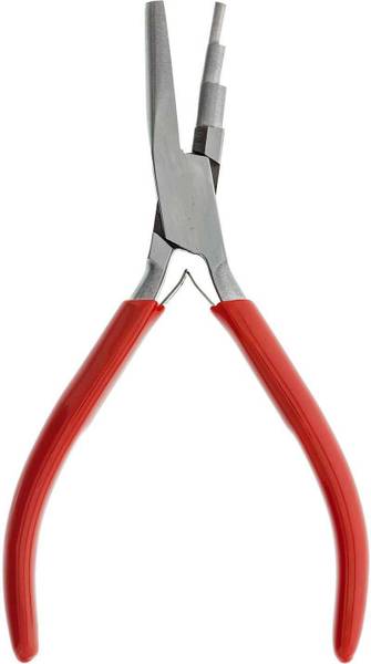 DIY Crafts 3-Step Wire Looping Pliers Concave and Round Nose Round Nose ...