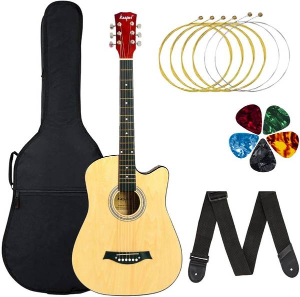 Mocking Bird 38 inch Acoustic Guitar High Glossy Finish with Cutaway ...