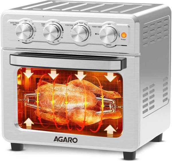 AGARO Regency Air Fryer, 12L, 1800W Electric Air Fryer Toaster Oven ...