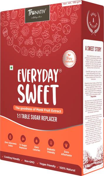 TruNativ Everyday Sweet, Natural 1:1 sugar replacer, monk fruit ...