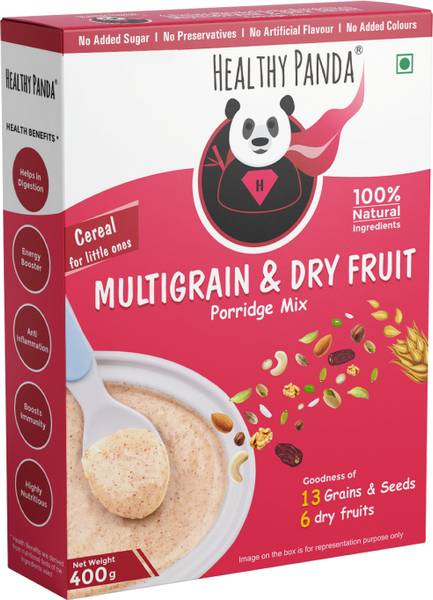 HEALTHY PANDA Multigrain Cereal with Dry fruits (400 g)-Sprouted ...