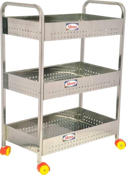 marutimetals Stainless Steel Kitchen Trolley - Price History
