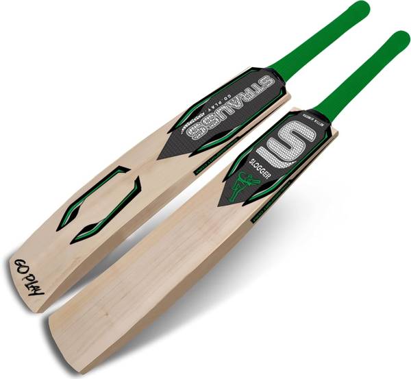 Strauss Slogger Kashmir Willow Cricket Bat | Suitable Only for Tennis ...
