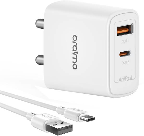 ORAIMO 33 W 3 A Multiport Mobile Charger with Detachable Cable - Price ...
