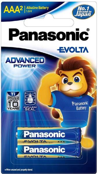 Panasonic Evolta AAA LR3 1.5V Alkaline battery Battery - Price History