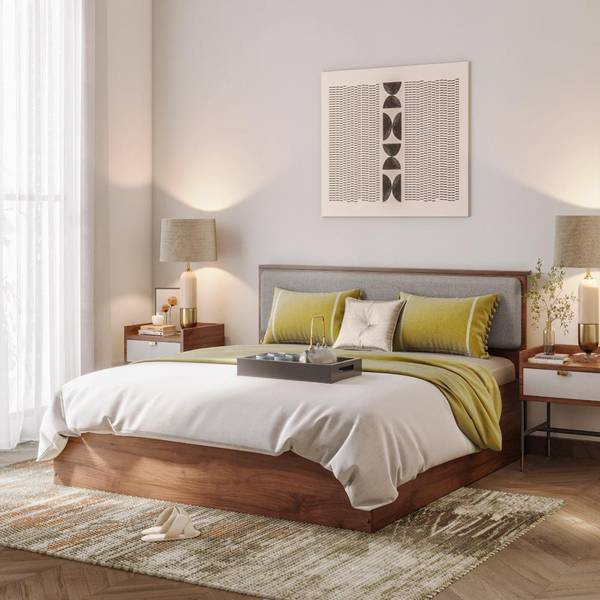 Wakefit TAURUS Engineered Wood King Box Bed - Price History